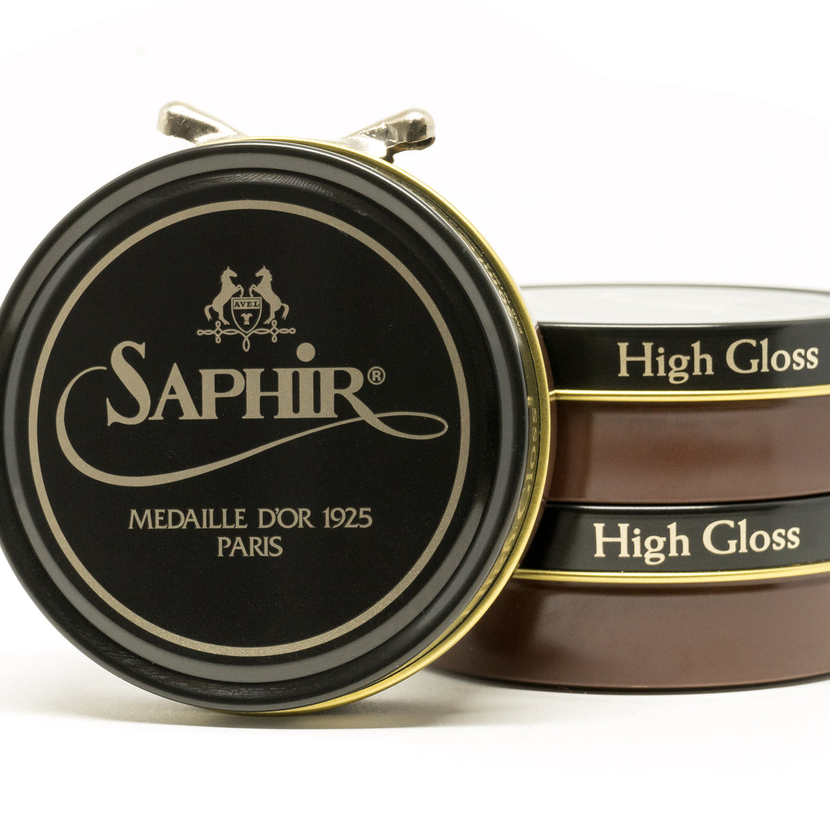 Saphir Pâte De Luxe Wax Shoe Polish - Medium Brown | The Hartt Shoe Co ...